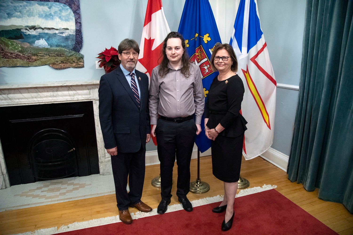 Matt Barter recognized at Government House – Matt Barter